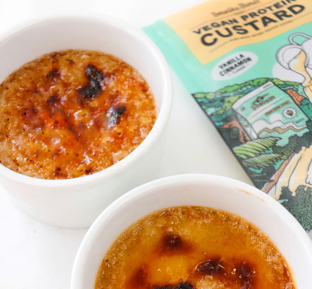Vegan Crème Brûlée with Plant-Based Custard | Botanika Blends