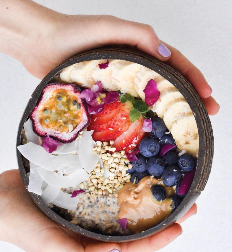 Custard Filled Overnight Oats | No-Cook Vegan Breakfast