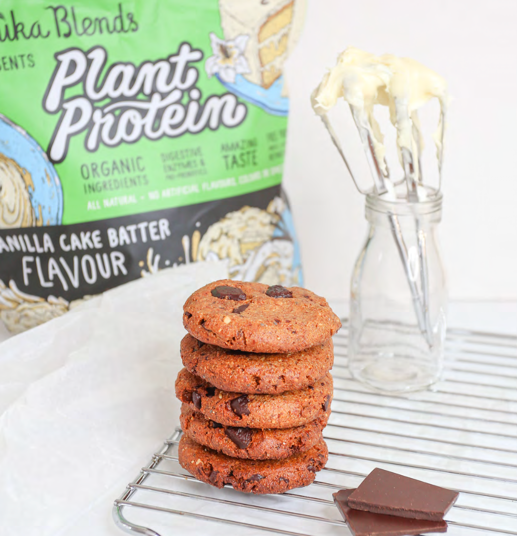 Vanilla Cake Batter Cookies | Soft, Chewy & Plant-Based