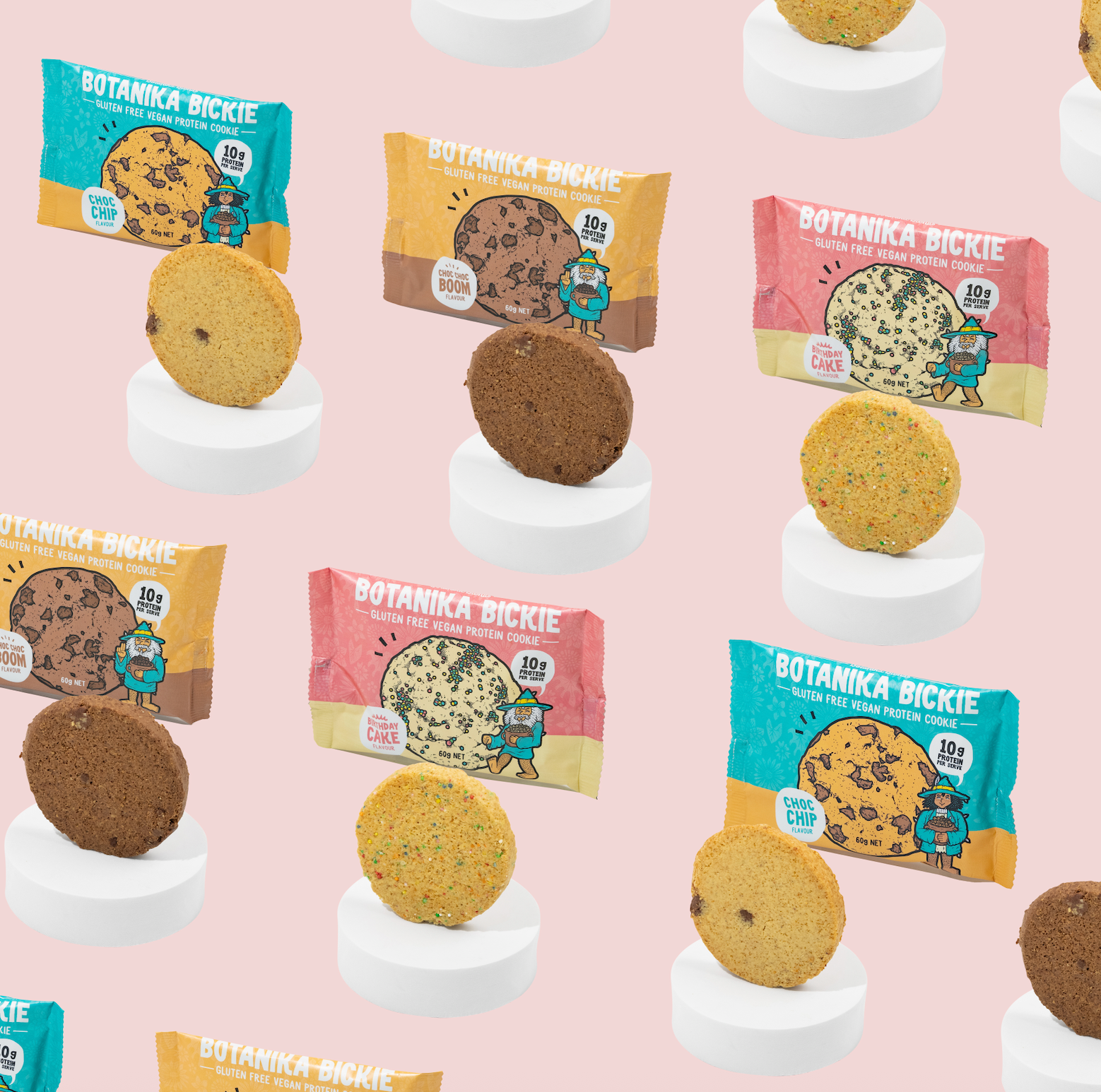 Vegan Protein Cookie - Birthday Cake | Botanika Blends