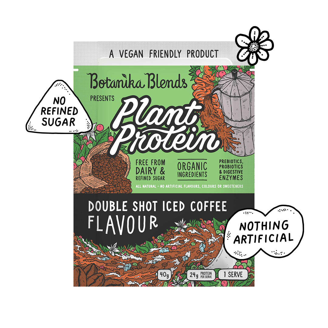 Sample Double Shot Iced Coffee Plant Protein | Botanika Blends