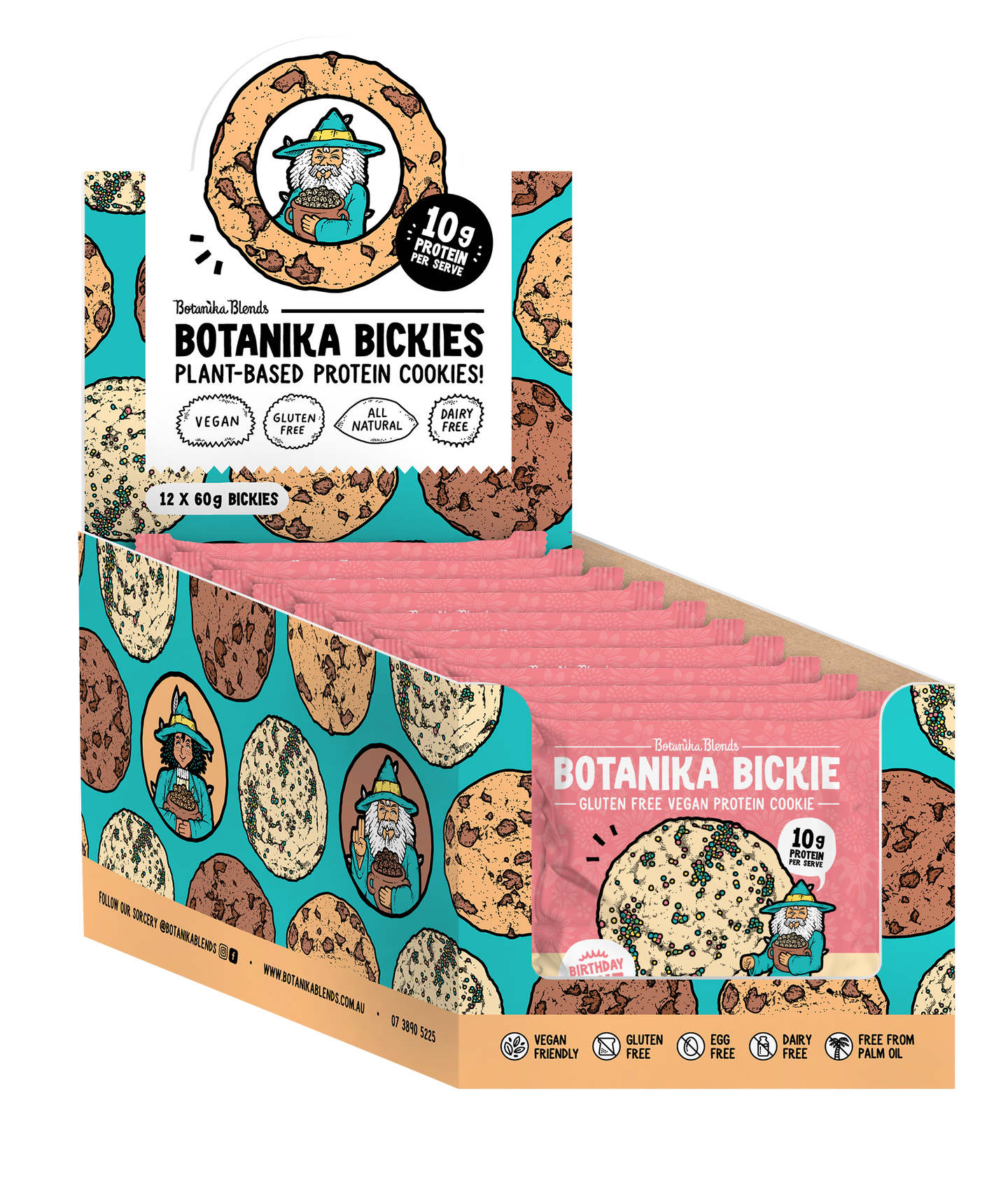 Botanika Blends | Vegan Protein Bickies & Bars | Aussie Made
