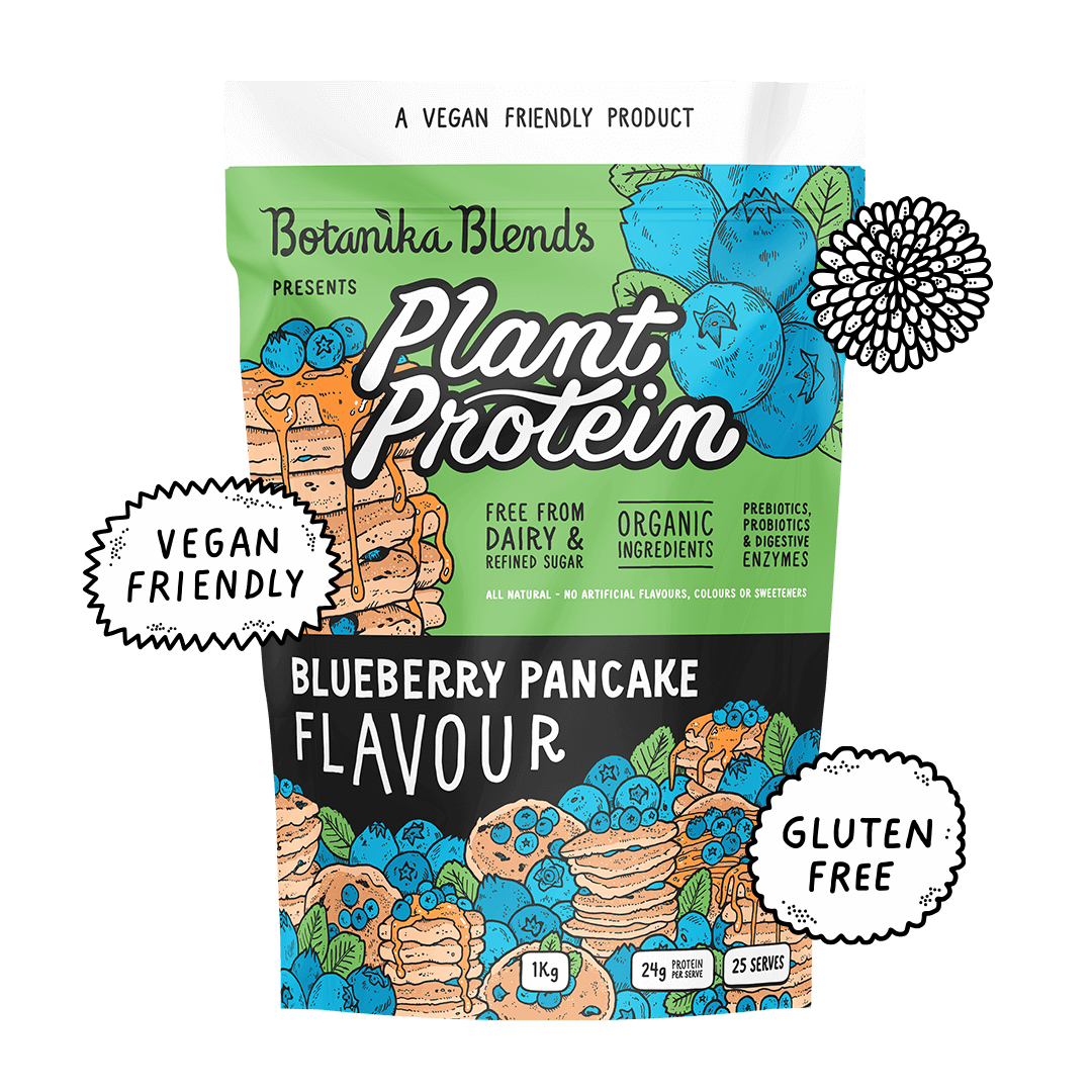 Plant Protein - Blueberry Pancake | Botanika Blends