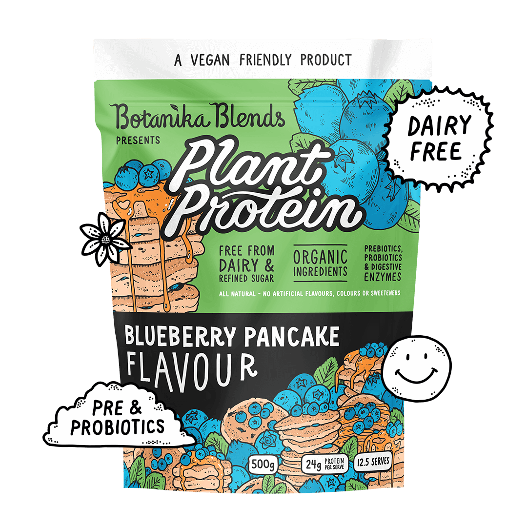 Plant Protein - Blueberry Pancake | Botanika Blends