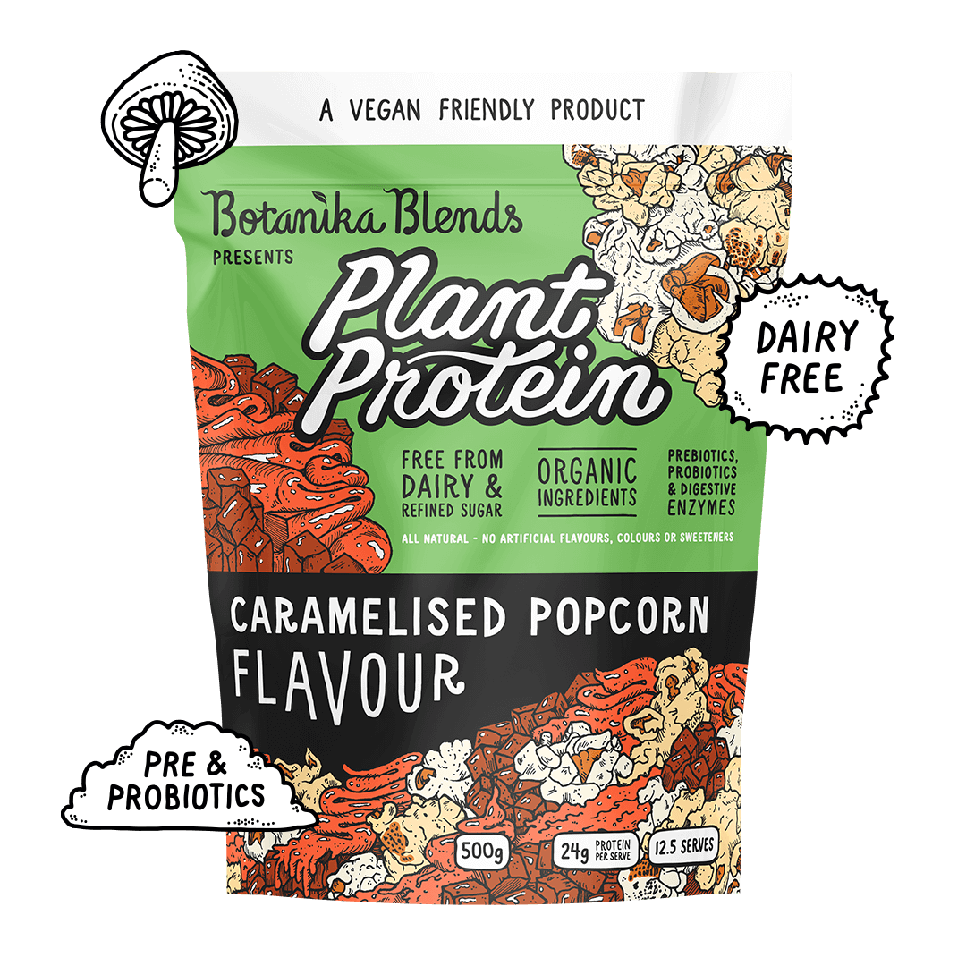 Plant Protein - Caramelised Popcorn | Botanika Blends